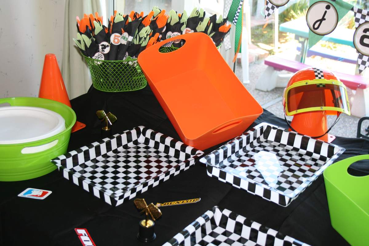 Motocross Birthday Party Ideas | Photo 1 of 18 | Catch My Party