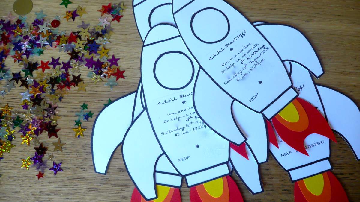 rocket/space Birthday Party Ideas | Photo 13 of 13 | Catch My Party