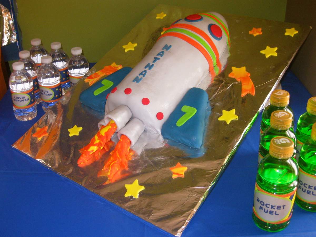 rocket/space Birthday Party Ideas | Photo 1 of 35 | Catch My Party