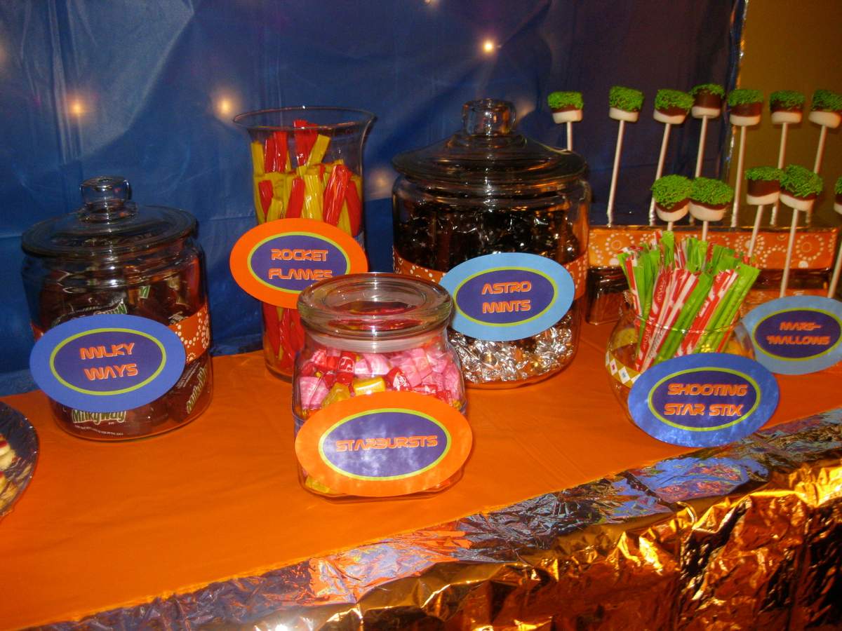 rocket/space Birthday Party Ideas | Photo 5 of 35 | Catch My Party