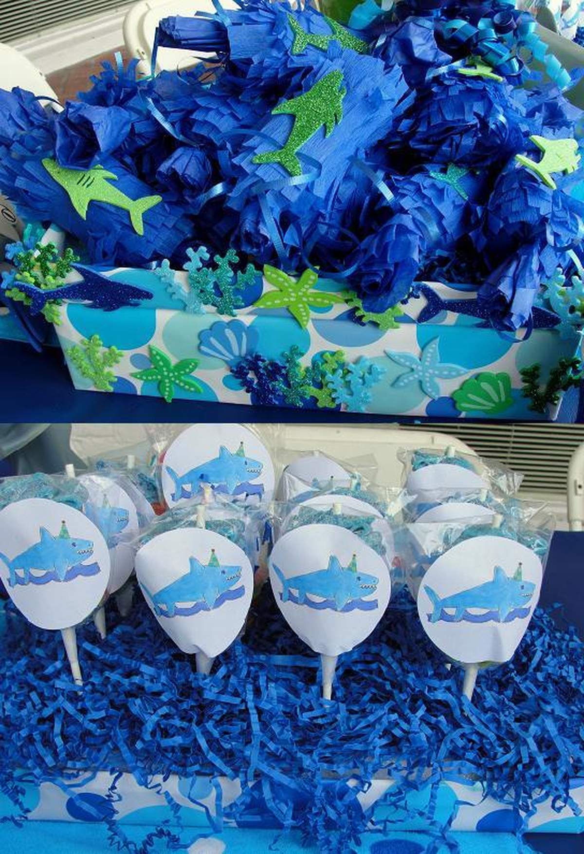Sharks Birthday Party Ideas | Photo 7 of 9 | Catch My Party