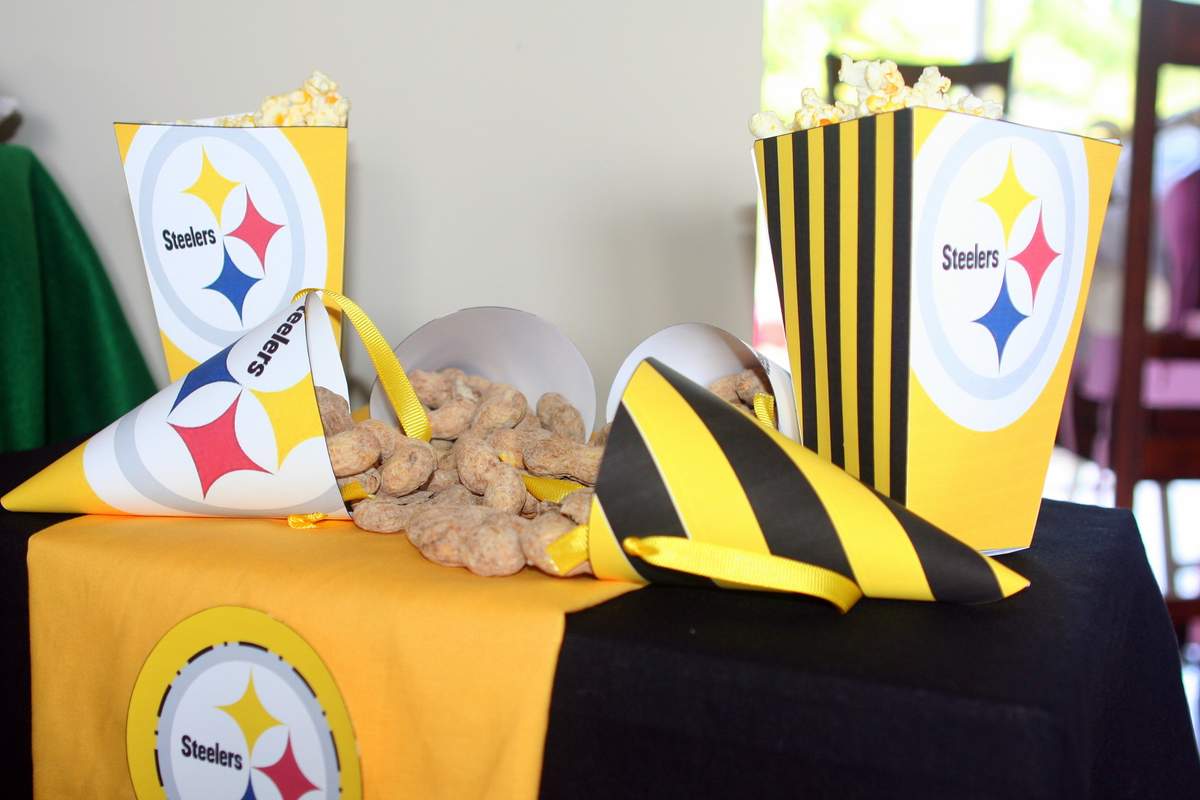 Football/Steelers Sports Party Party Ideas | Photo 1 of 13 | Catch My Party