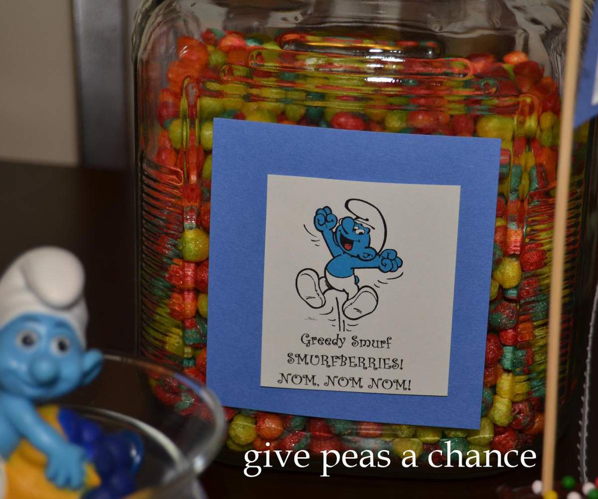 Smurfs Birthday Party Ideas | Photo 8 of 23 | Catch My Party