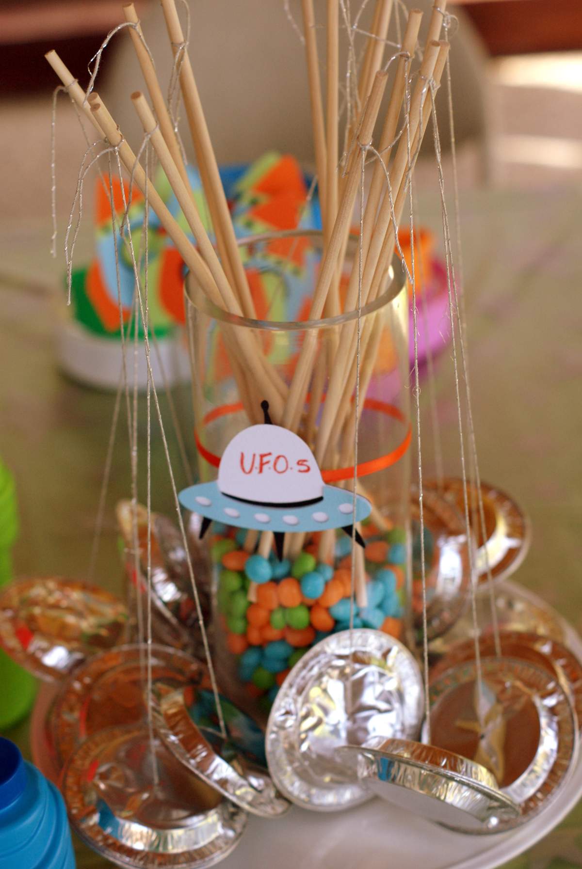 Space/aliens Birthday Party Ideas | Photo 1 of 61 | Catch My Party