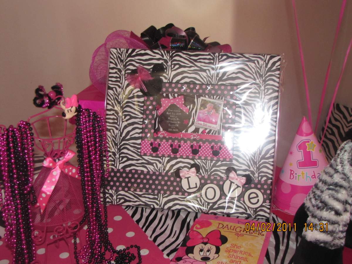 Pink/Zebra Theme Birthday Party Ideas | Photo 33 of 38 | Catch My Party