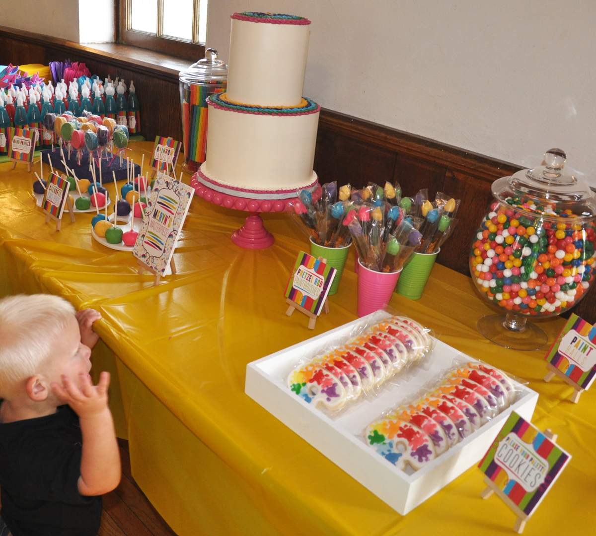 Arts & Crafts Birthday Party Ideas | Photo 15 of 56 | Catch My Party