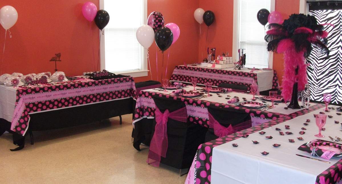 "I AM A DIVA" Birthday Party Ideas | Photo 8 of 12 | Catch My Party