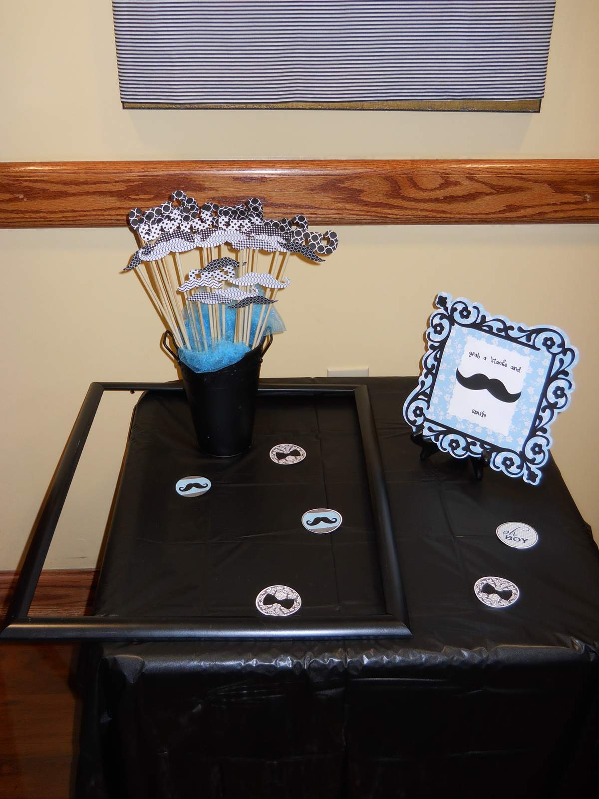 Mustache/ Lil Man Baby Shower Party Ideas | Photo 6 of 18 | Catch My Party