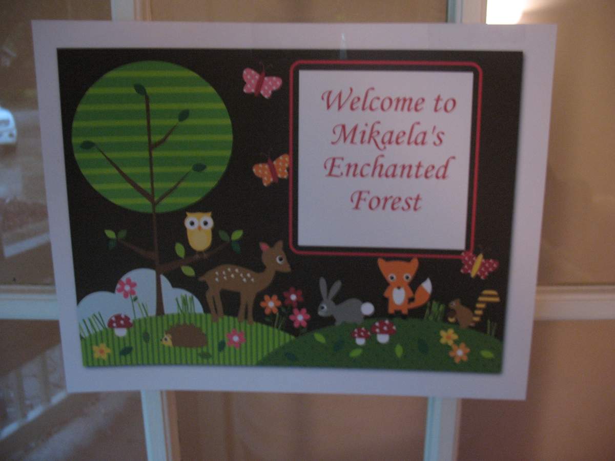 Enchanted Forest/Woodland Fairy Birthday Party Ideas | Photo 19 of 26 ...