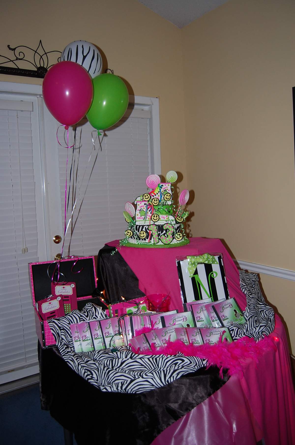 Sweet 13 Birthday Party Ideas | Photo 25 of 26 | Catch My Party