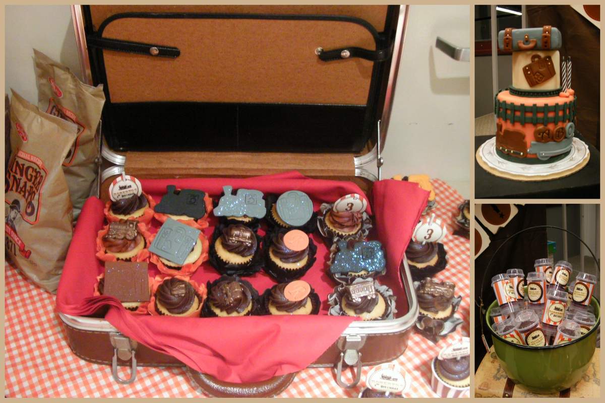 Vintage Train Party Birthday Party Ideas | Photo 18 of 53 | Catch My Party