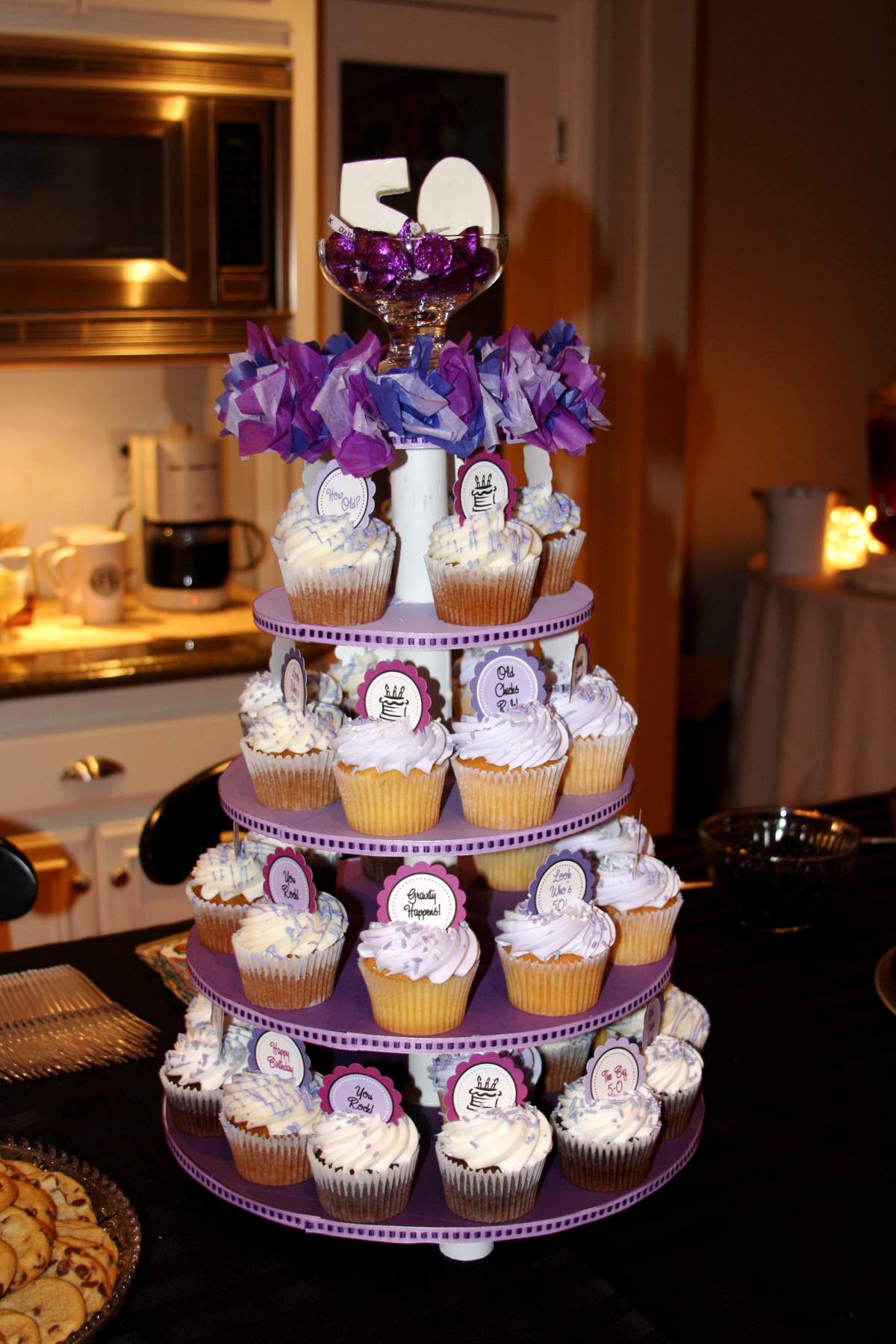 Purple Birthday Party Ideas | Photo 1 of 7 | Catch My Party