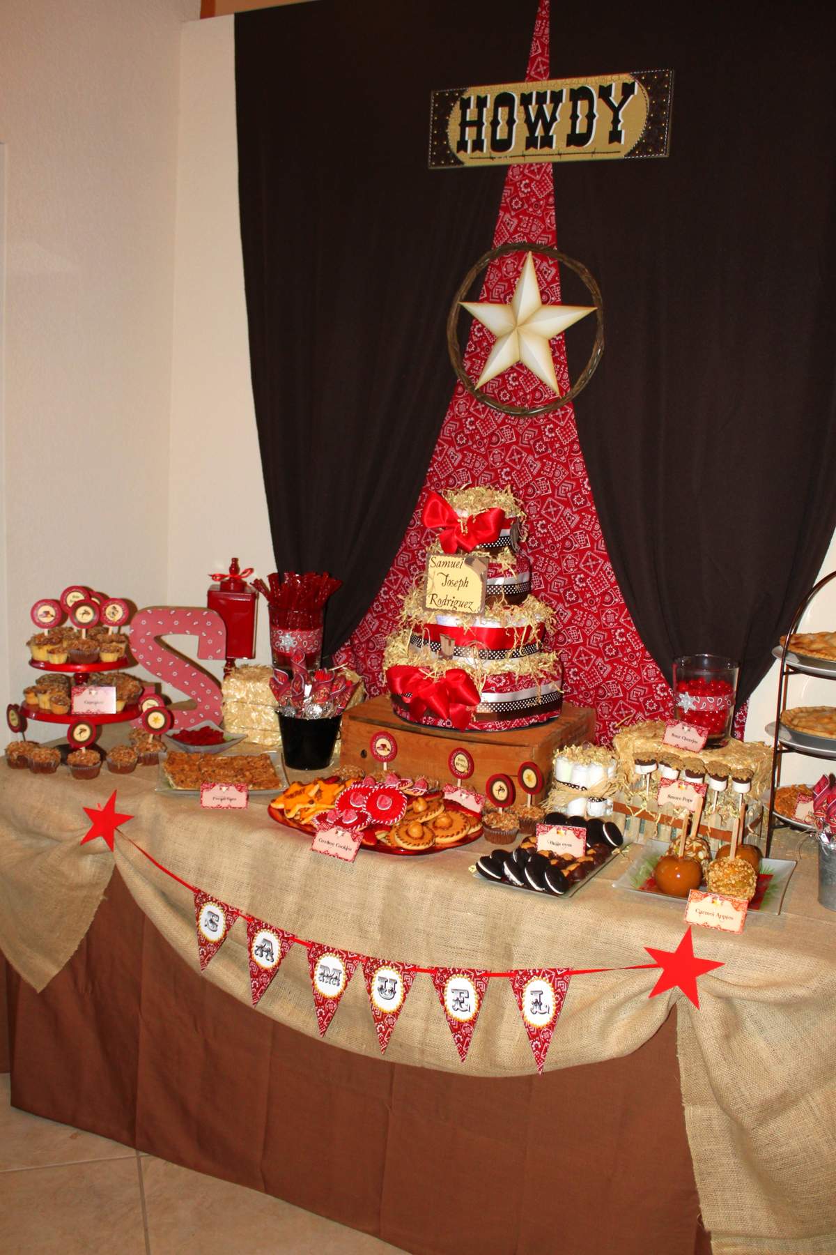 Western/Cowboy Birthday Party Ideas | Photo 2 of 39 | Catch My Party