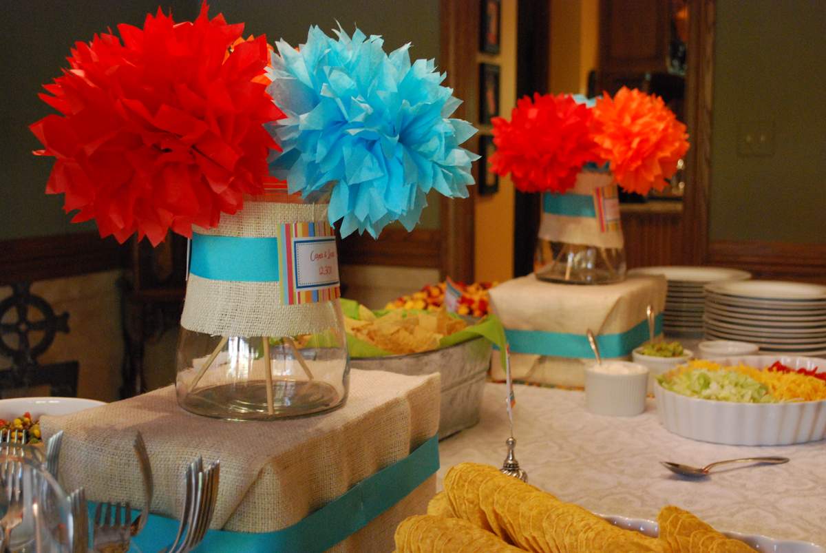 Fiesta Bridal/Wedding Shower Party Ideas | Photo 5 of 47 | Catch My Party