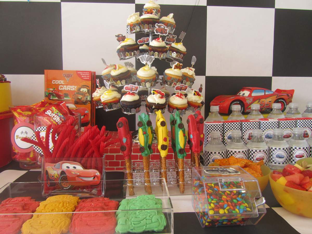 Cars birthday - racing Birthday Party Ideas | Photo 2 of 22 | Catch My ...