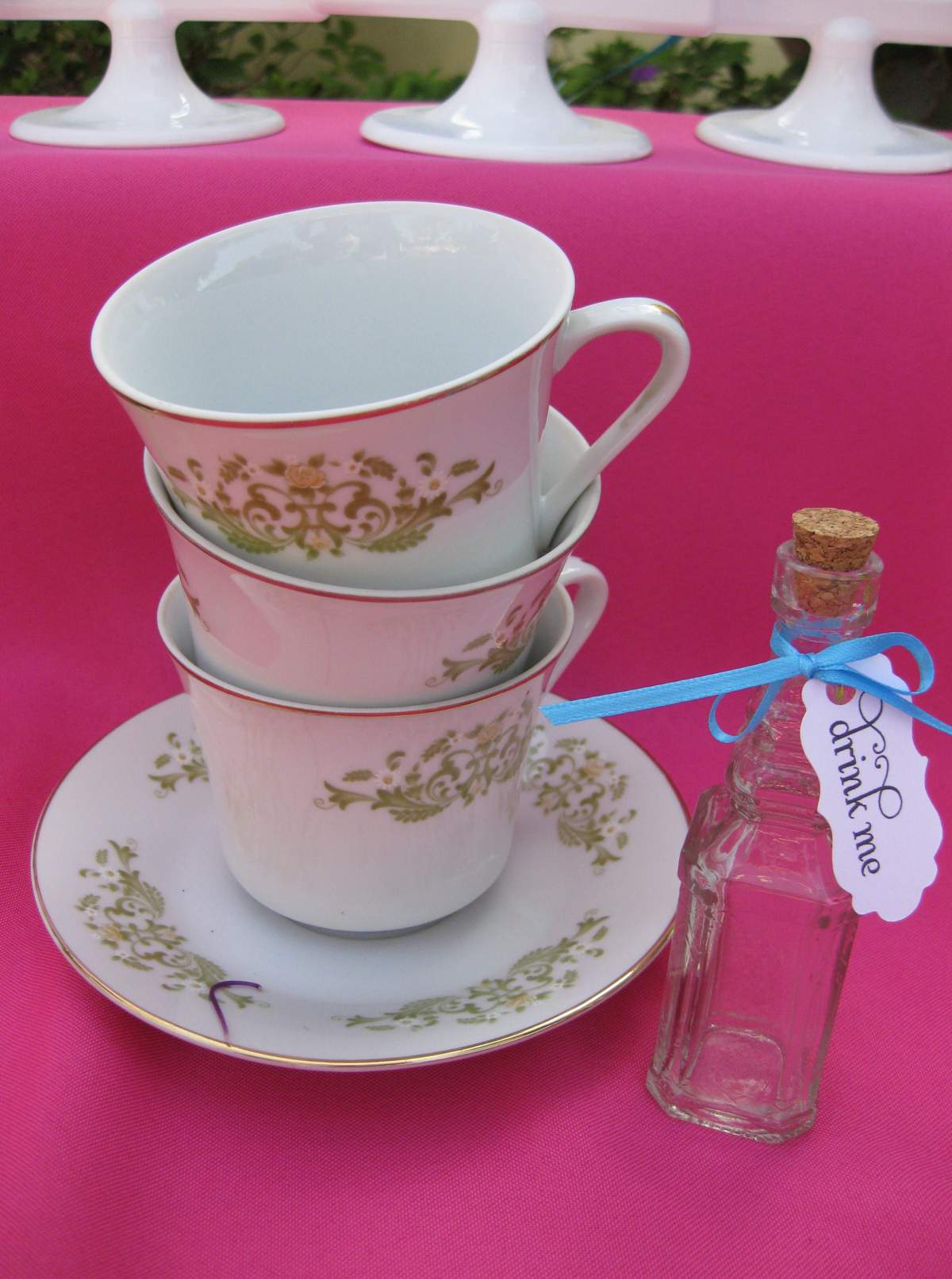 Wonderland/ Mad Tea party Birthday Party Ideas | Photo 5 of 14 | Catch ...