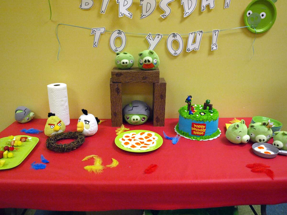 Angry Birds Birthday Party Ideas | Photo 25 of 29 | Catch My Party