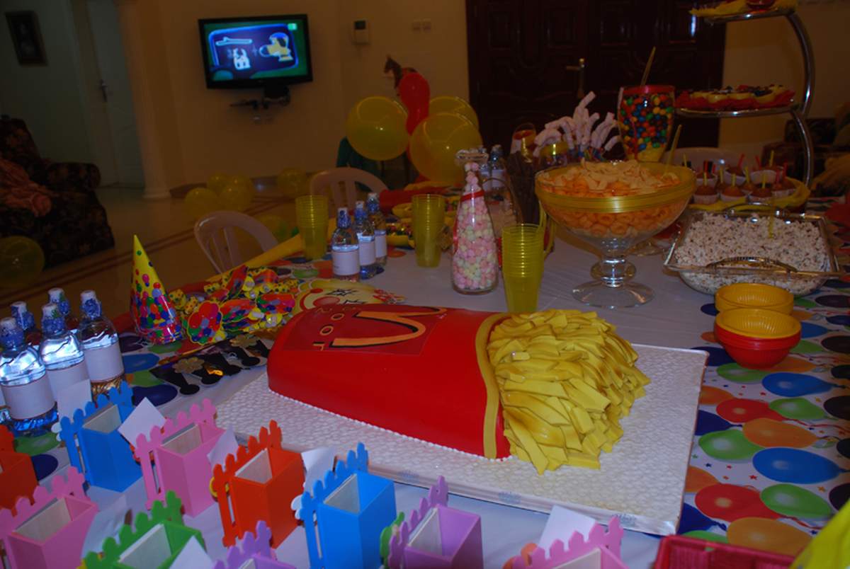 Mcdonalds French Fries Birthday Party Ideas | Photo 14 of 40 | Catch My ...