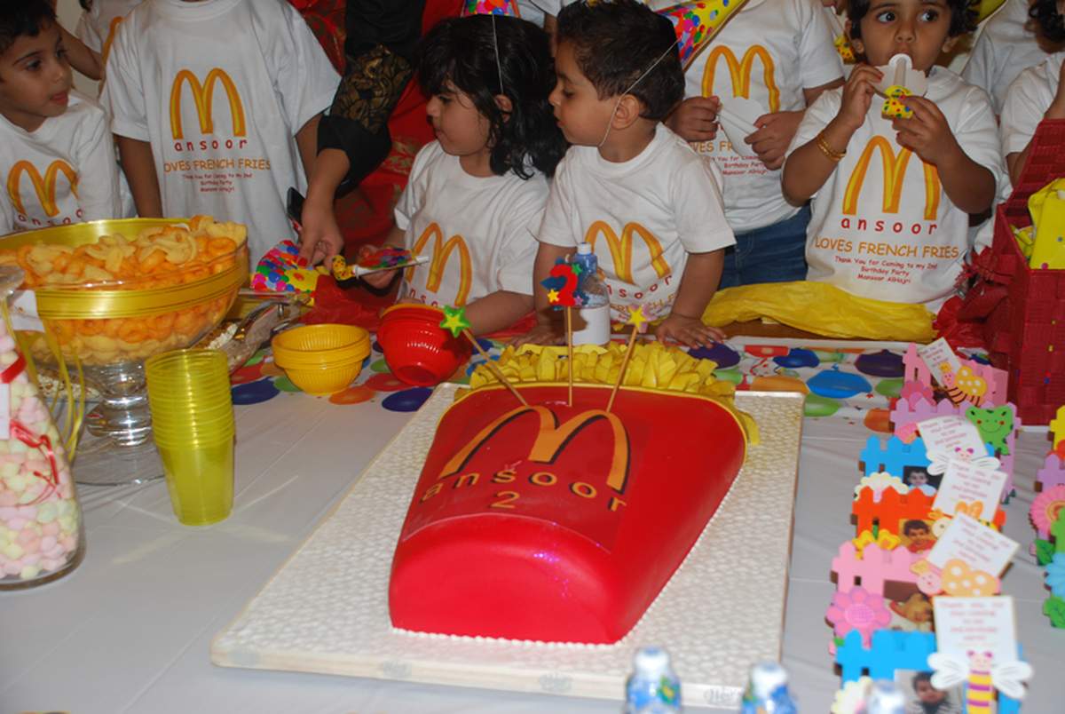 Mcdonalds French Fries Birthday Party Ideas | Photo 14 of 40 | Catch My ...