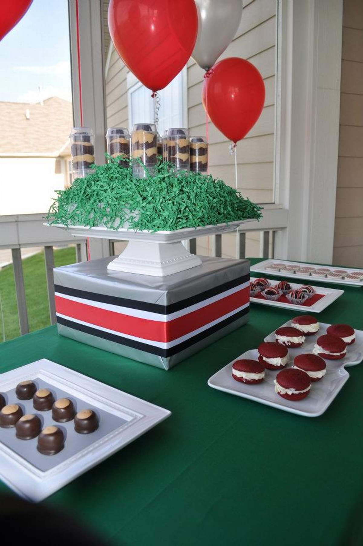 Ohio State Buckeyes Football Football Party Ideas | Photo 1 of 14 ...