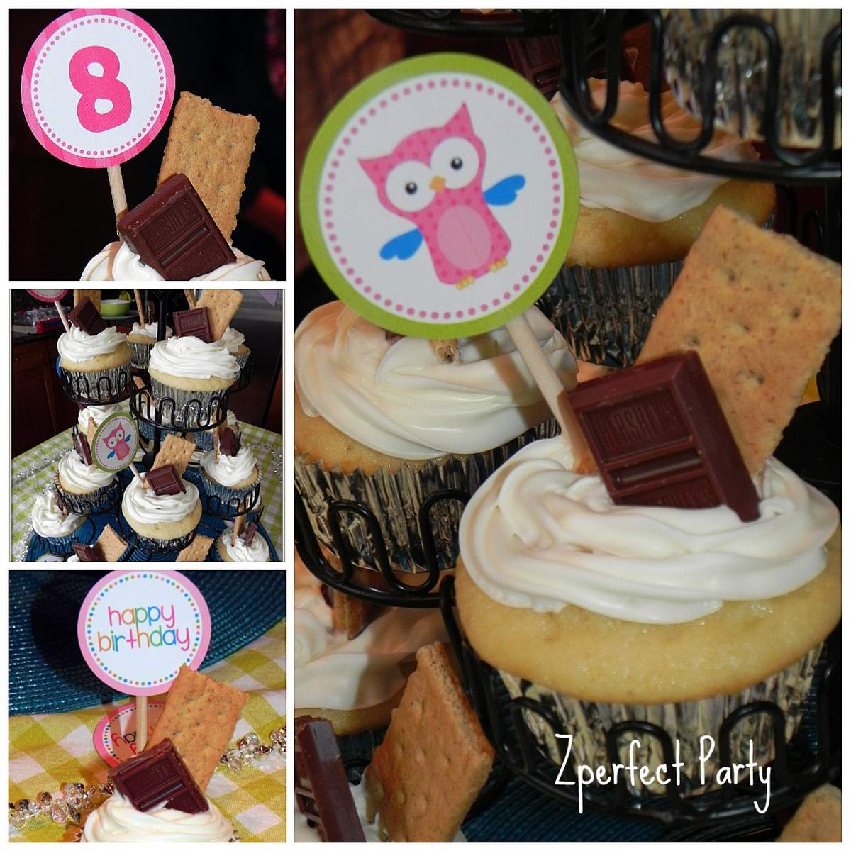 Night Owl Birthday Party Ideas | Photo 4 of 11 | Catch My Party