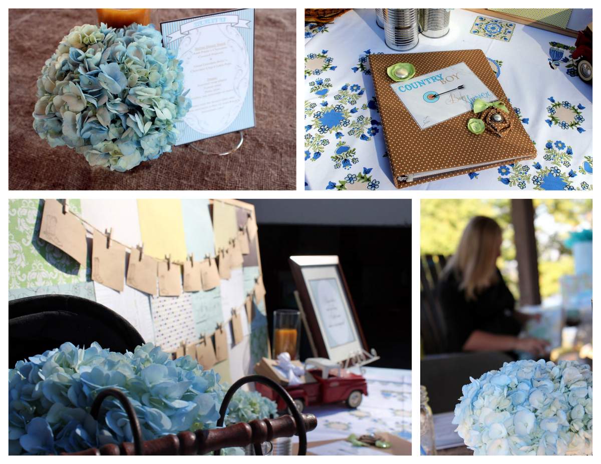 Country Chic Baby Shower Party Ideas | Photo 1 of 44 | Catch My Party