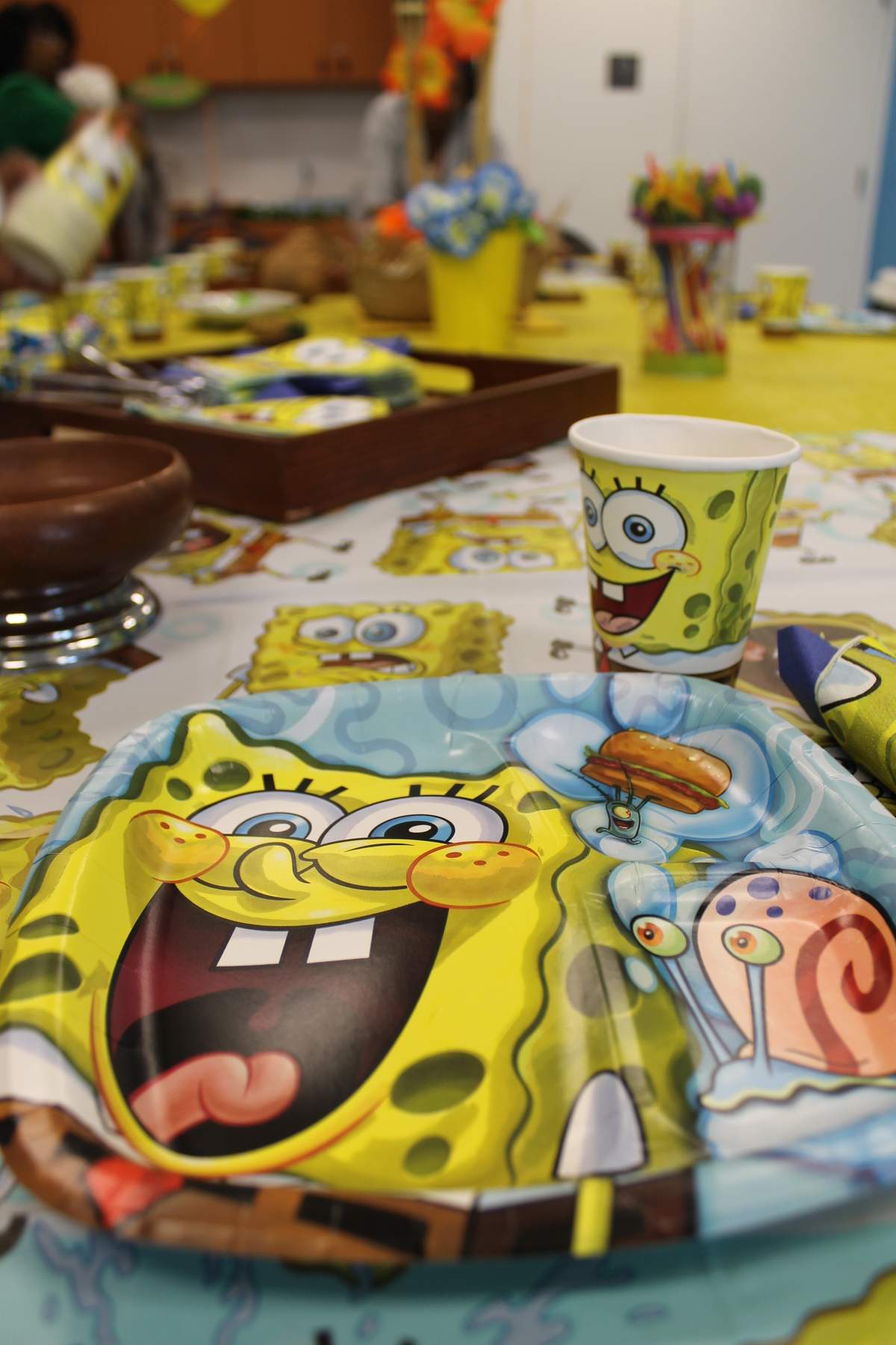 SpongeBob SquarePants Birthday Party Ideas | Photo 3 of 38 | Catch My Party