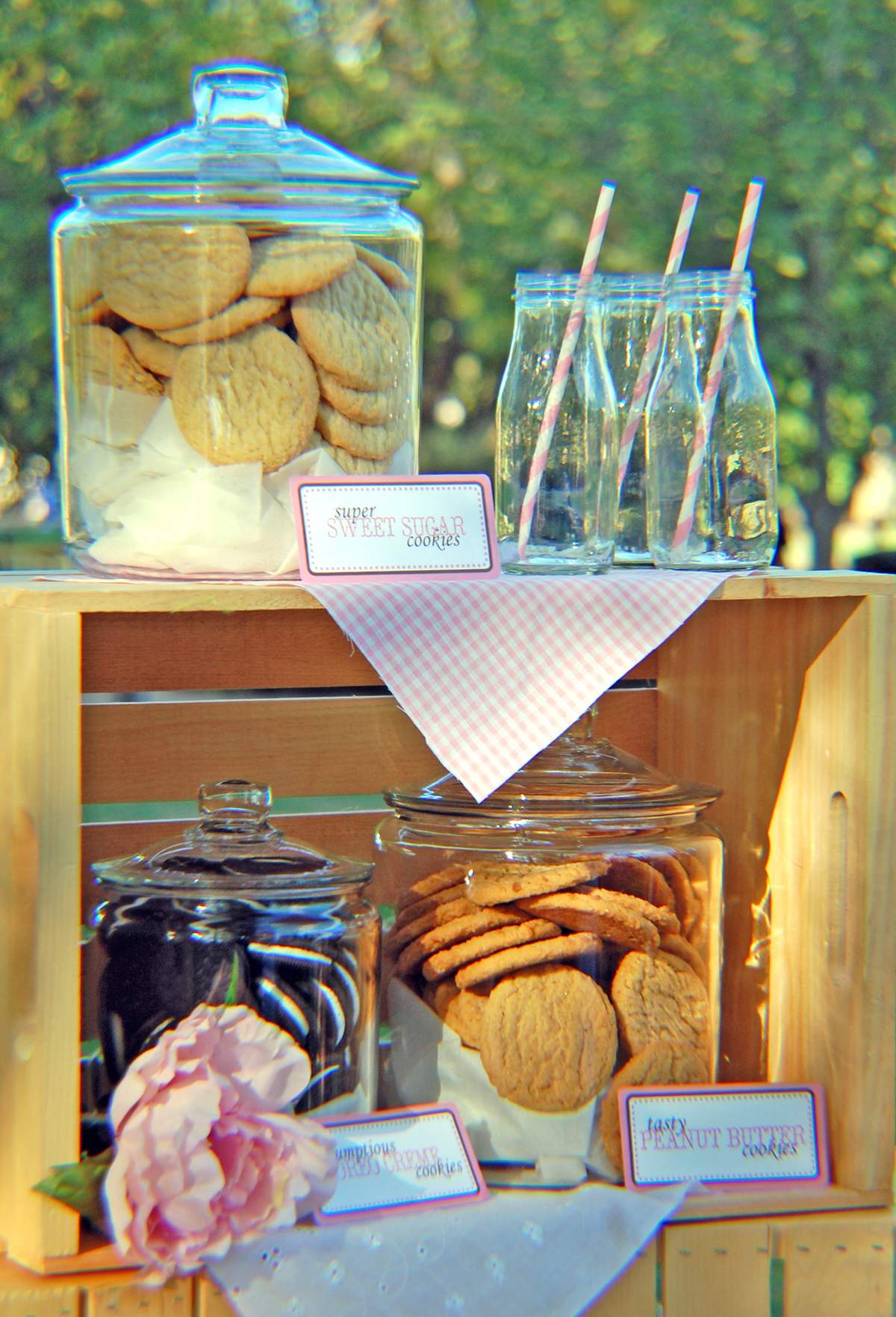 Cookies & Milk Birthday Party Ideas | Photo 8 of 36 | Catch My Party