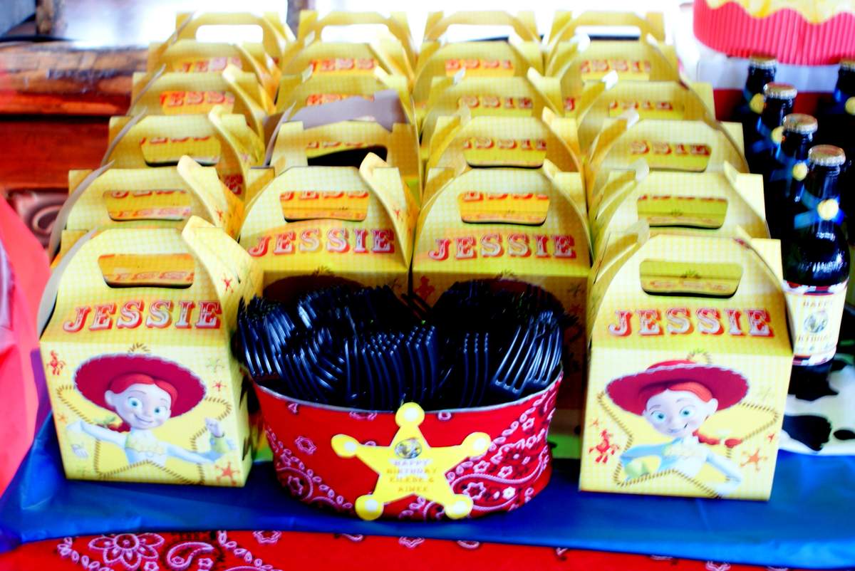 Jessie and Bullseye Party Birthday Party Ideas | Photo 6 of 13 | Catch ...