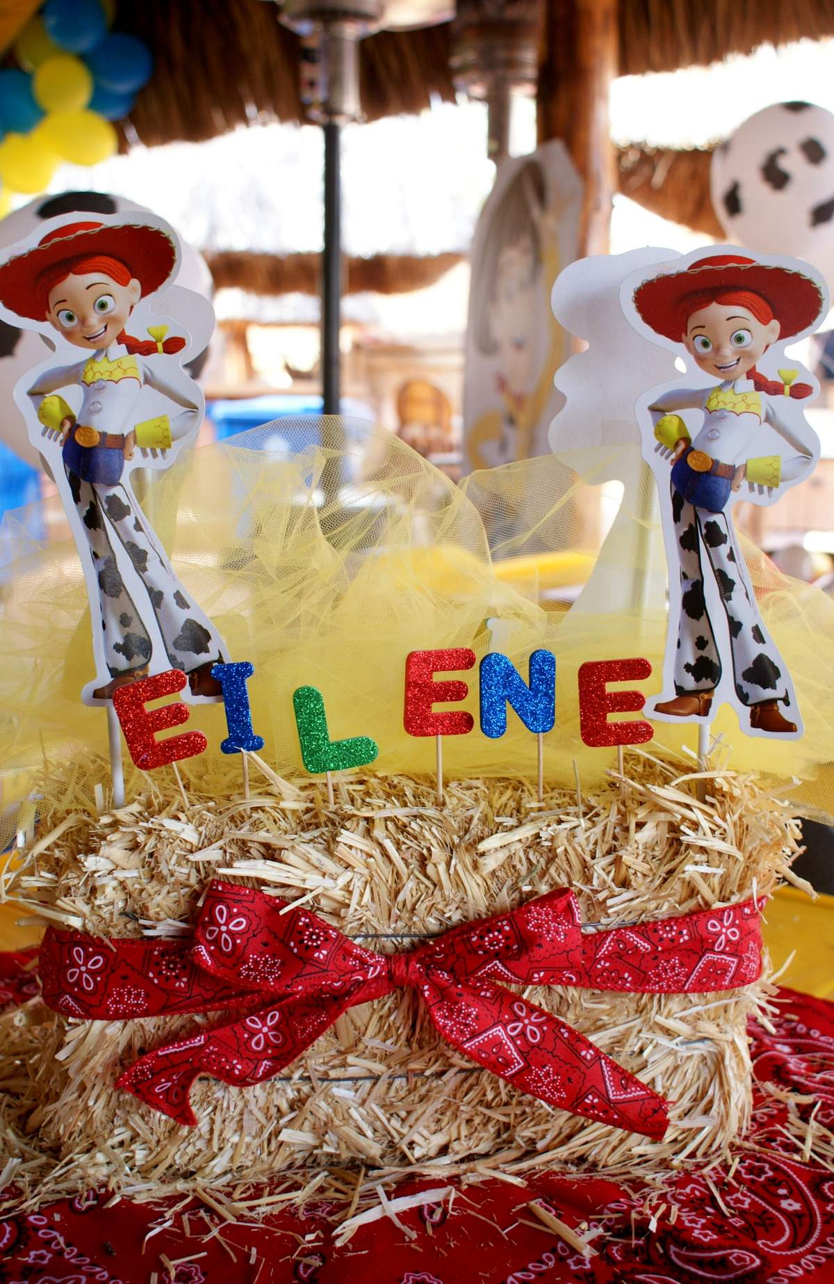 Jessie and Bullseye Party Birthday Party Ideas | Photo 6 of 13 | Catch ...