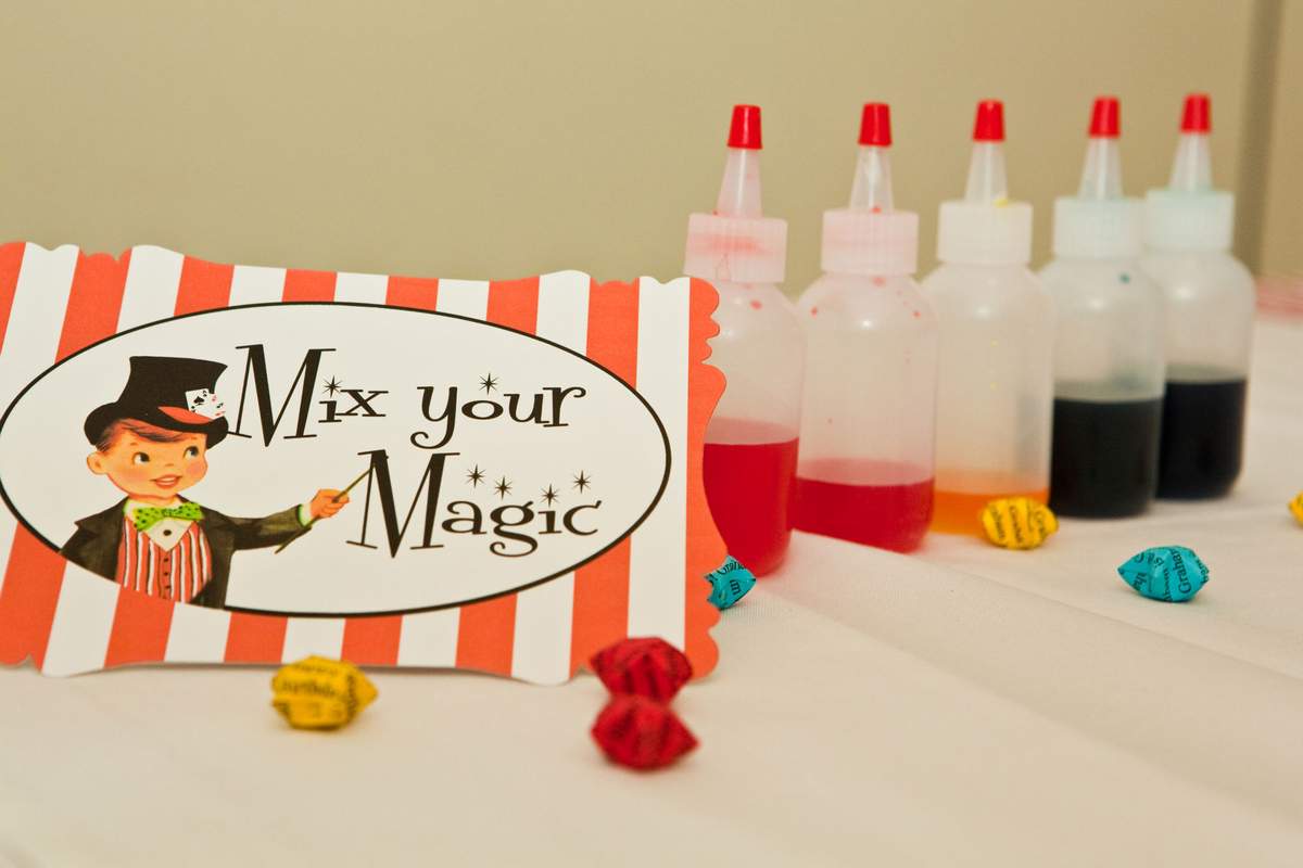 Magic Party Birthday Party Ideas | Photo 29 of 29 | Catch My Party