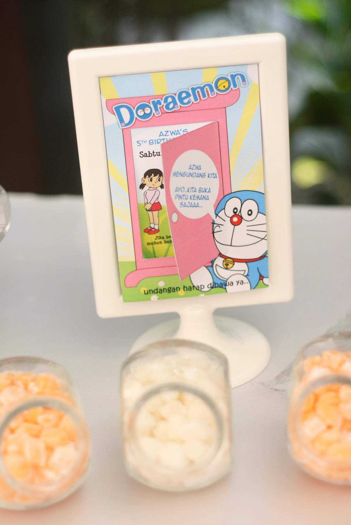 Doraemon Party Birthday Party Ideas | Photo 2 of 15 | Catch My Party