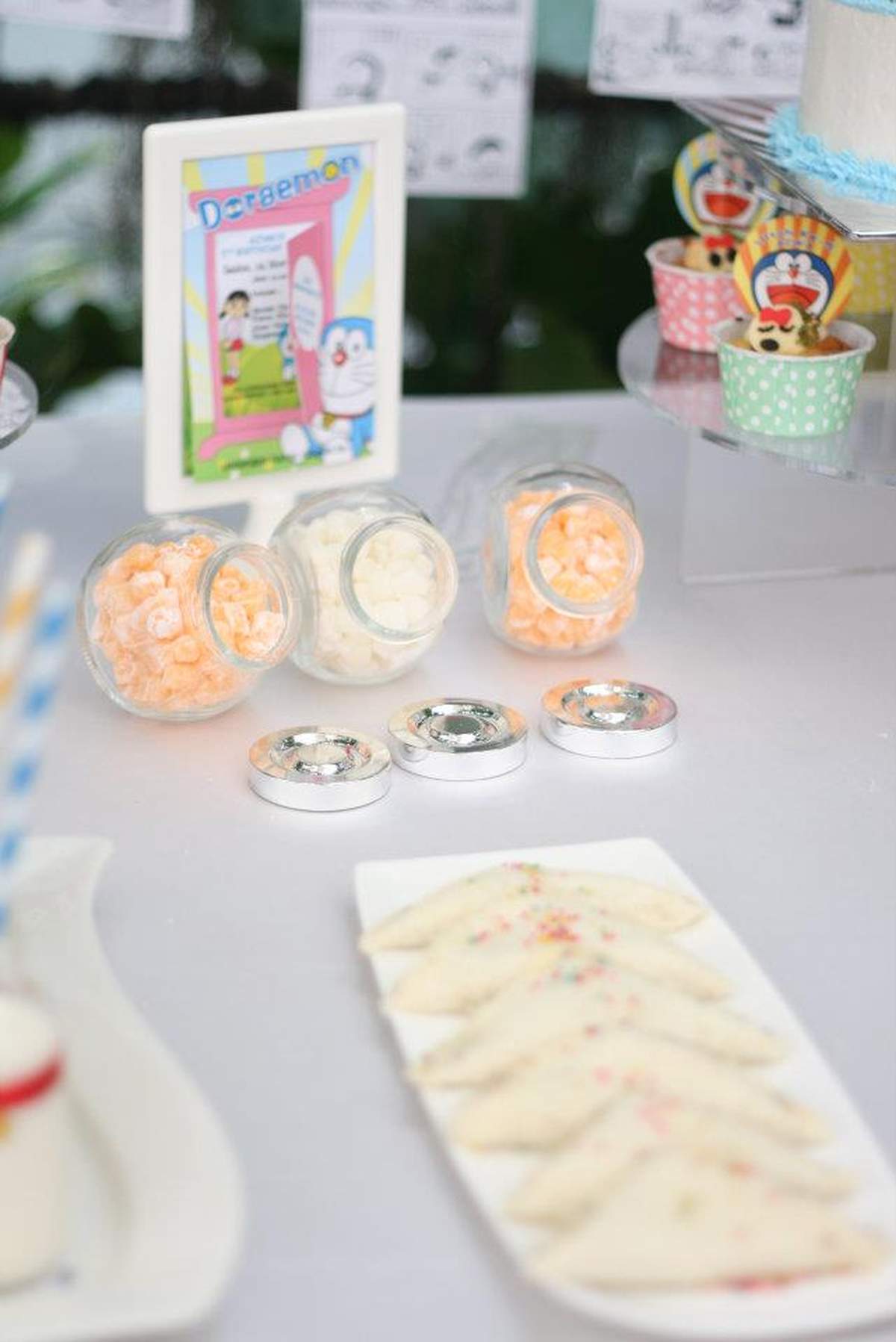 Doraemon Party Birthday Party Ideas | Photo 8 of 15 | Catch My Party