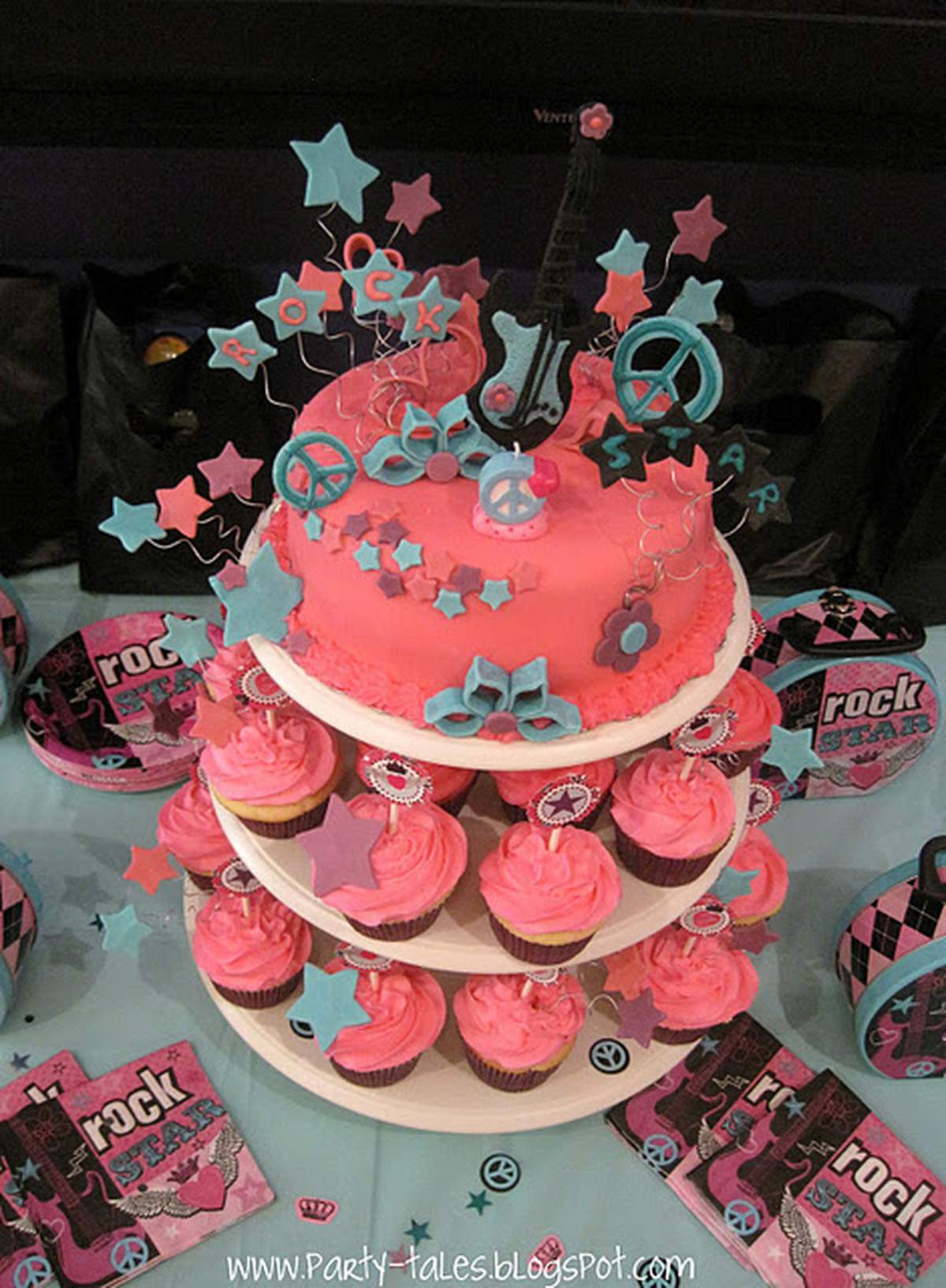 Rocker Girl Rock Star birthday party Birthday Party Ideas | Photo 2 of ...