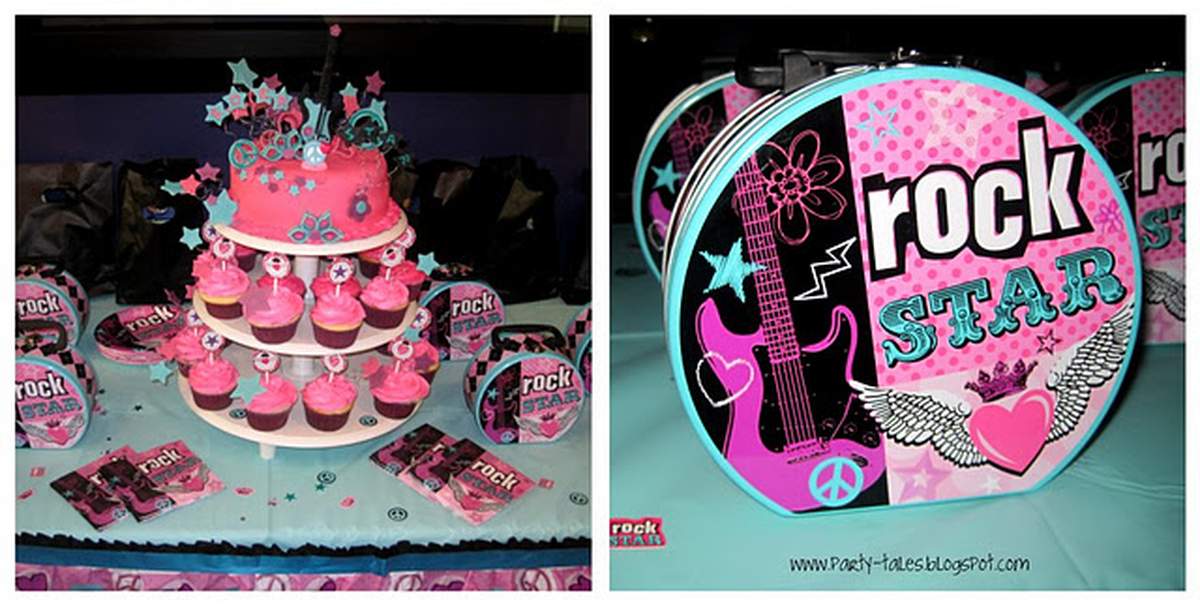 Rocker Girl Rock Star birthday party Birthday Party Ideas | Photo 3 of ...