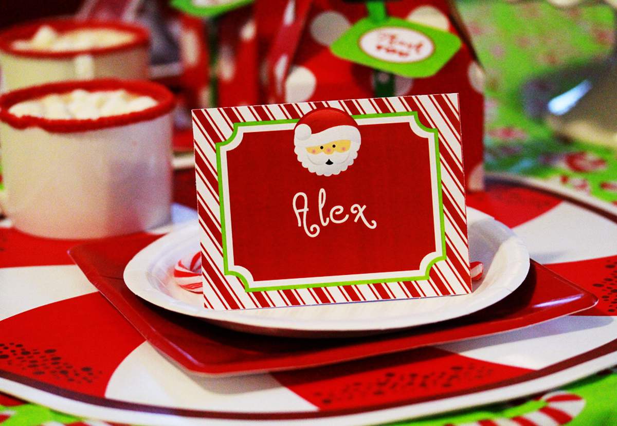 North Pole Party Christmas/Holiday Party Ideas | Photo 5 of 24 | Catch ...