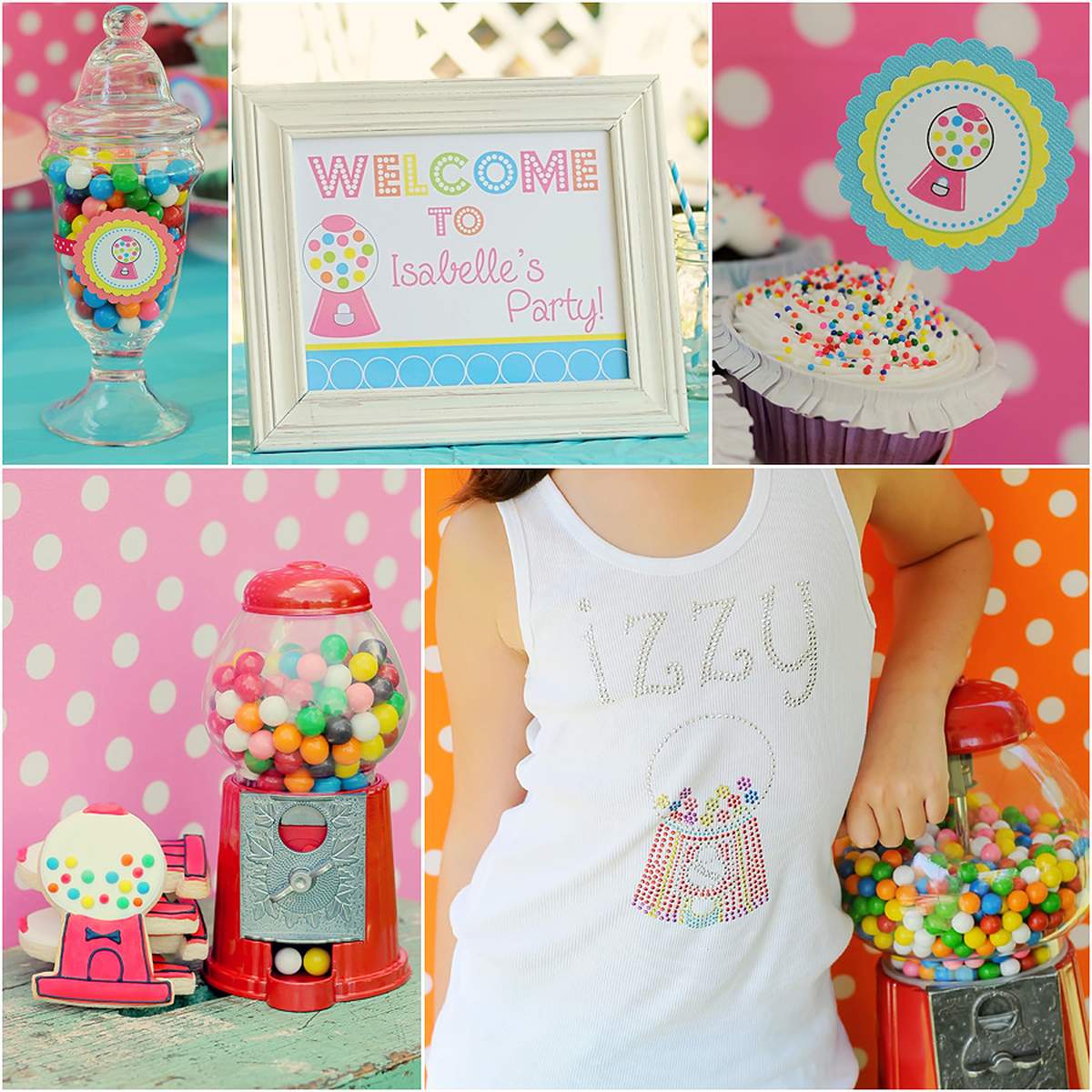 Gumball Birthday Party Ideas | Photo 2 of 6 | Catch My Party