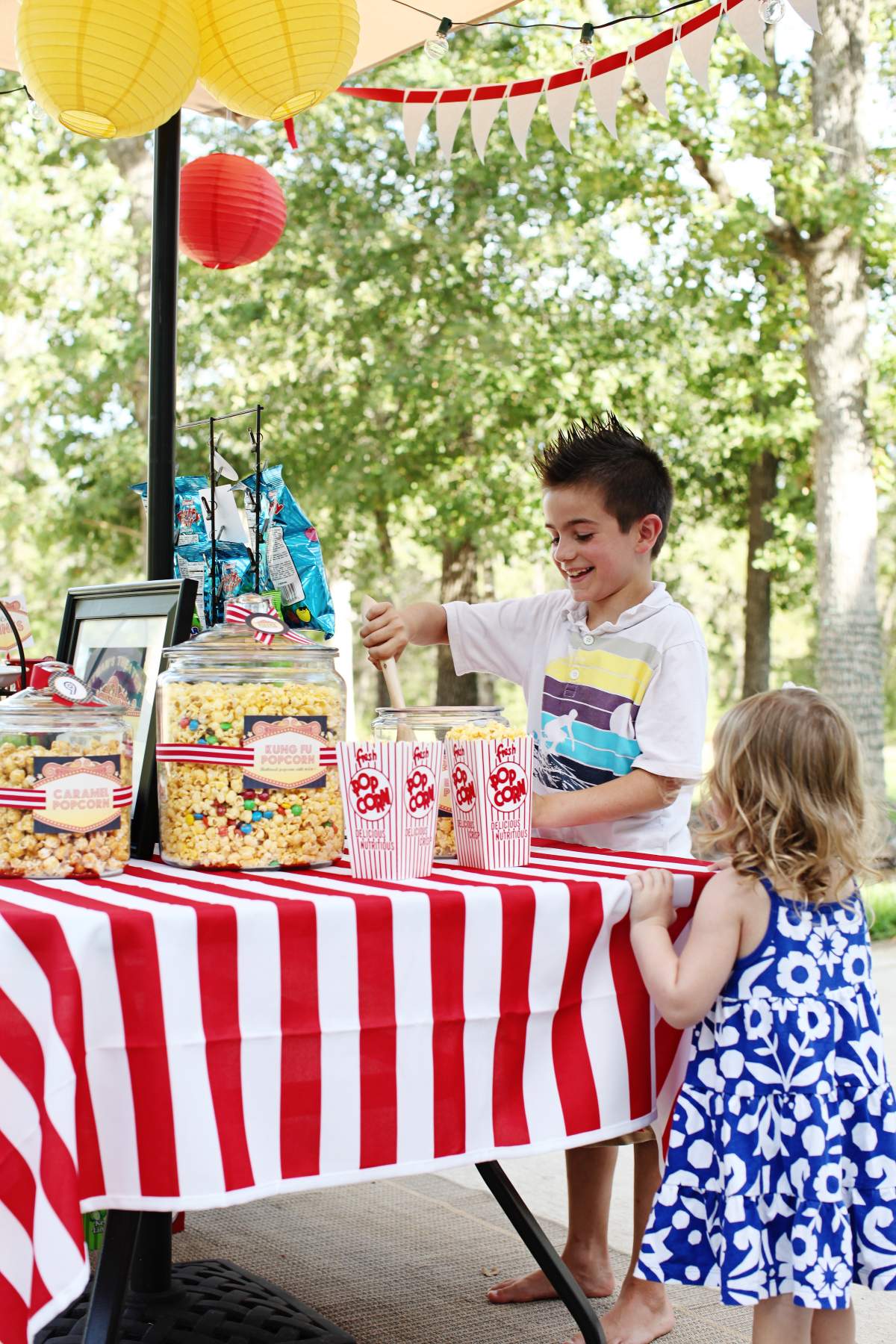 Movie Night Birthday Party Ideas | Photo 7 of 56 | Catch My Party