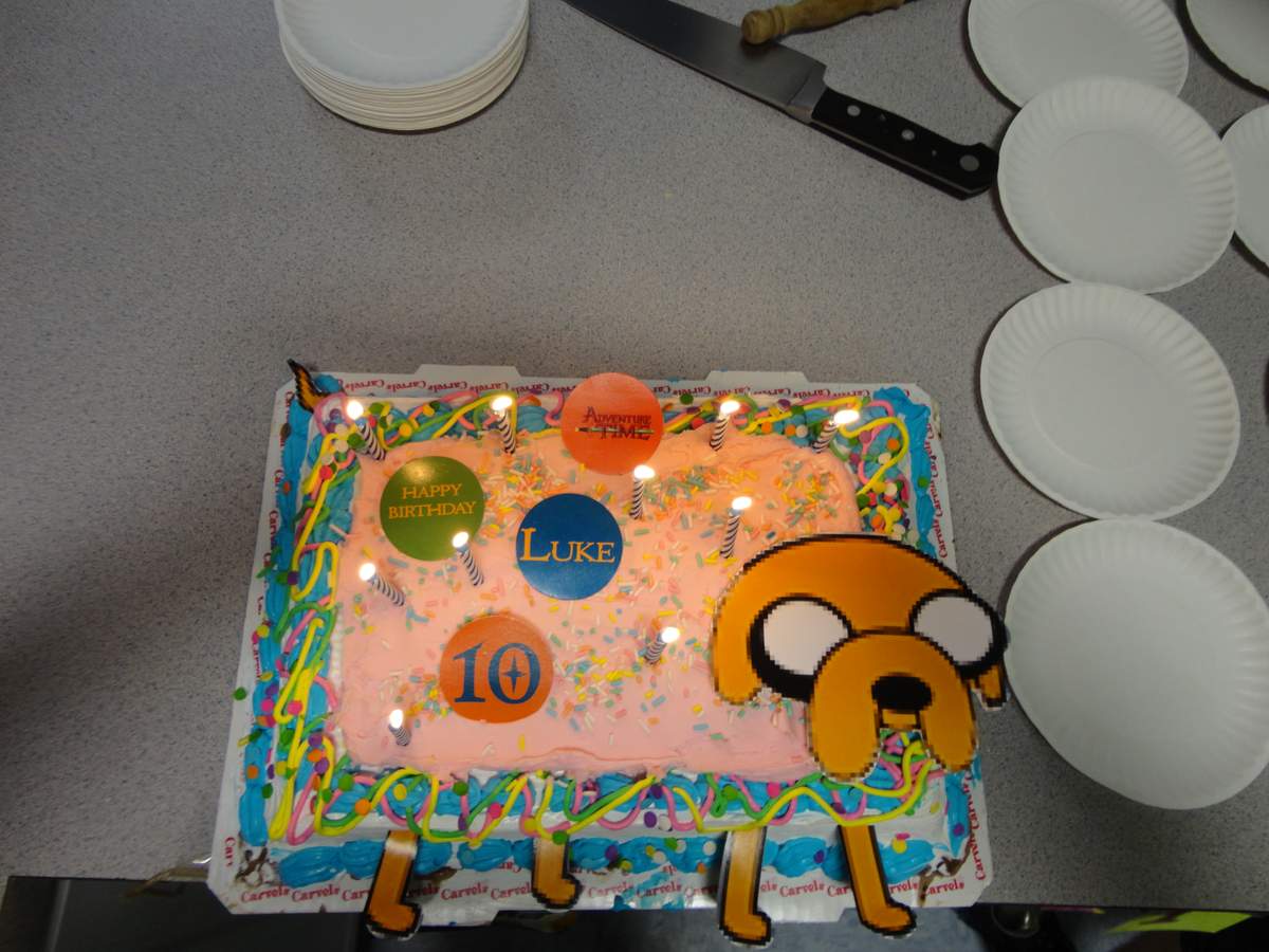 Adventure Time! With Finn and Jake (and Luke) Birthday Party Ideas ...