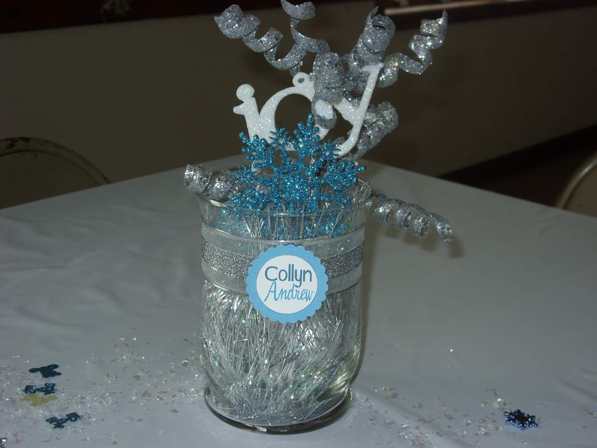 Winter/ Snow Baby Shower Party Ideas | Photo 8 of 12 | Catch My Party