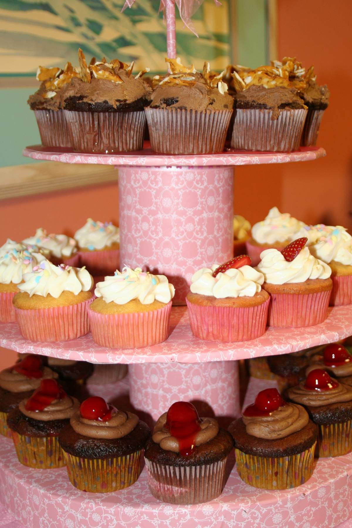 Cupcakes! Birthday Party Ideas | Photo 1 of 4 | Catch My Party