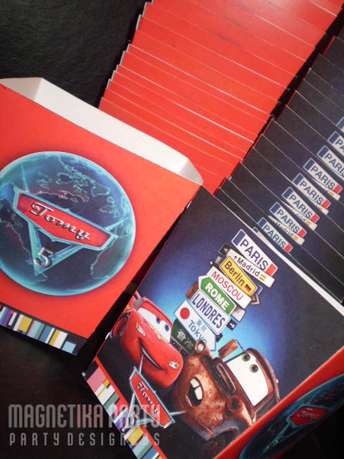 CARS 2 Birthday Party Ideas | Photo 9 of 28 | Catch My Party