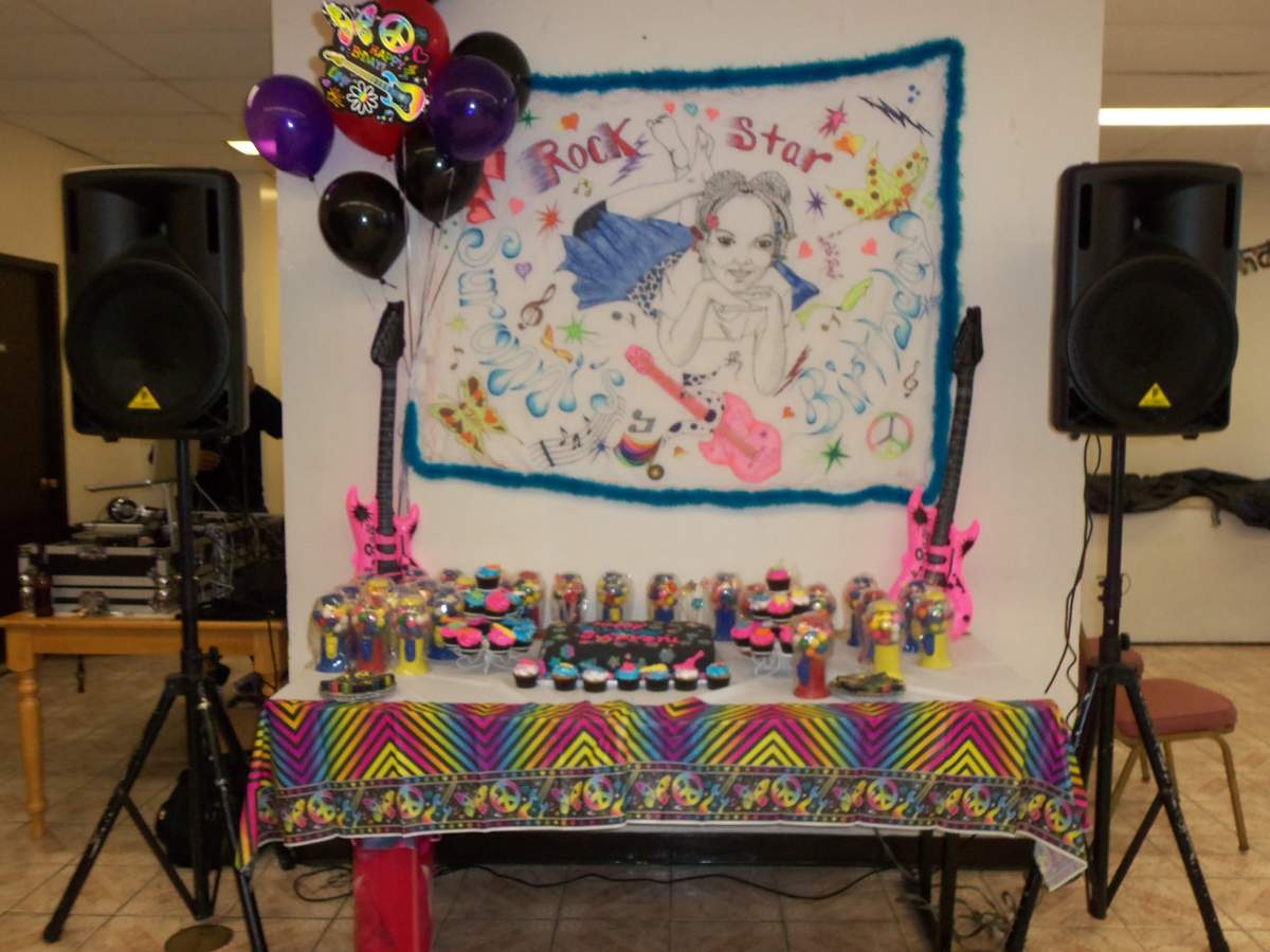 RockStar Birthday Party Ideas | Photo 14 of 32 | Catch My Party