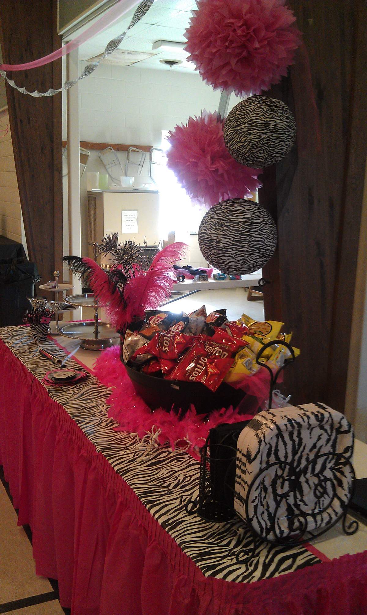 Zebra & Hot Pink Birthday Party Ideas | Photo 1 of 17 | Catch My Party