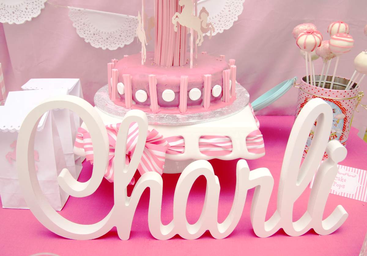 Carousel Birthday Party Ideas | Photo 12 of 12 | Catch My Party