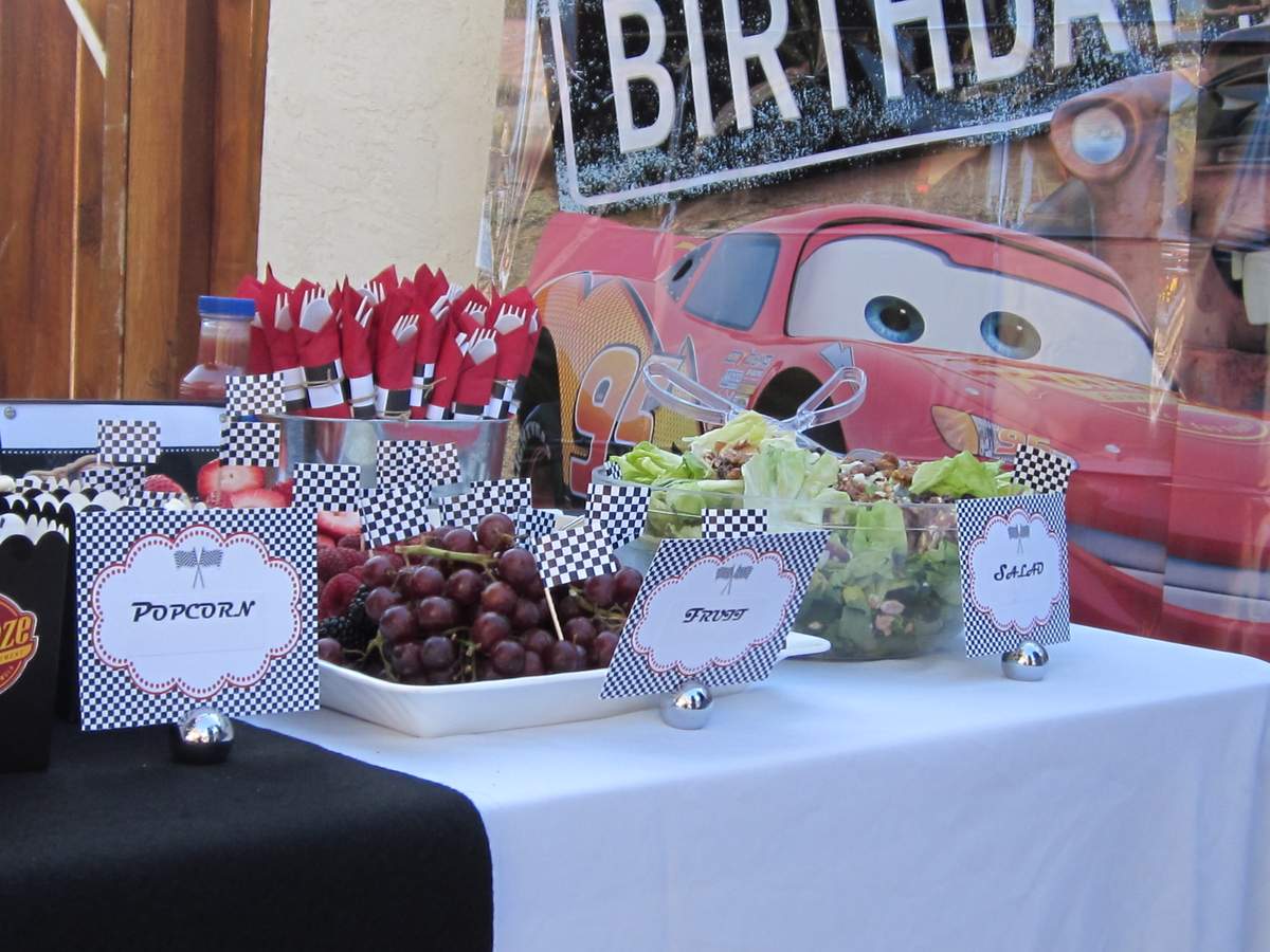 Disney Pixar Car's Party Birthday Party Ideas | Photo 1 of 71 | Catch ...