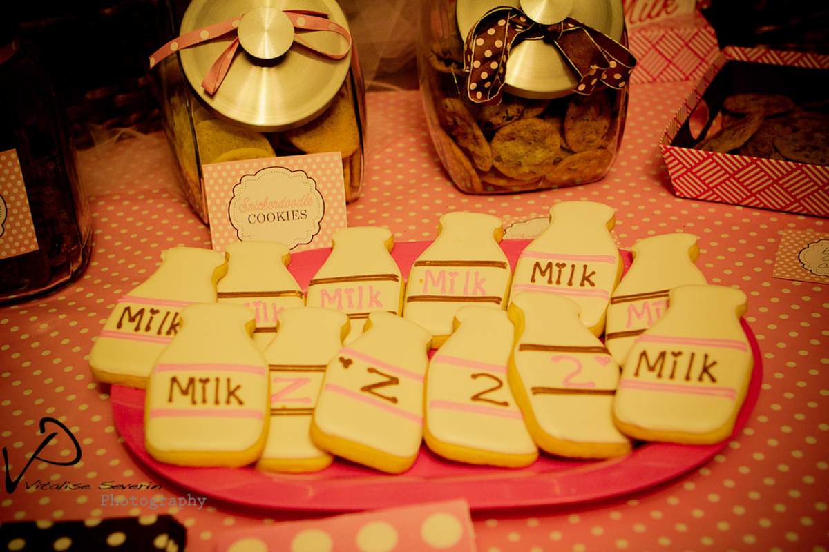 Cookies & Milk Birthday Party Ideas | Photo 10 of 39 | Catch My Party