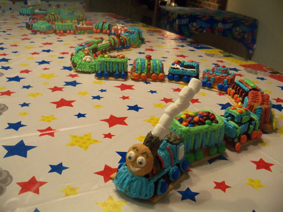 Trains Birthday Party Ideas | Photo 5 of 6 | Catch My Party