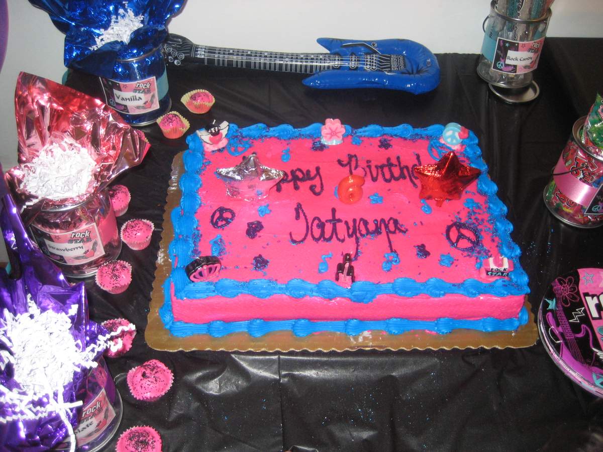 Rock Star Birthday Party Ideas | Photo 9 of 14 | Catch My Party