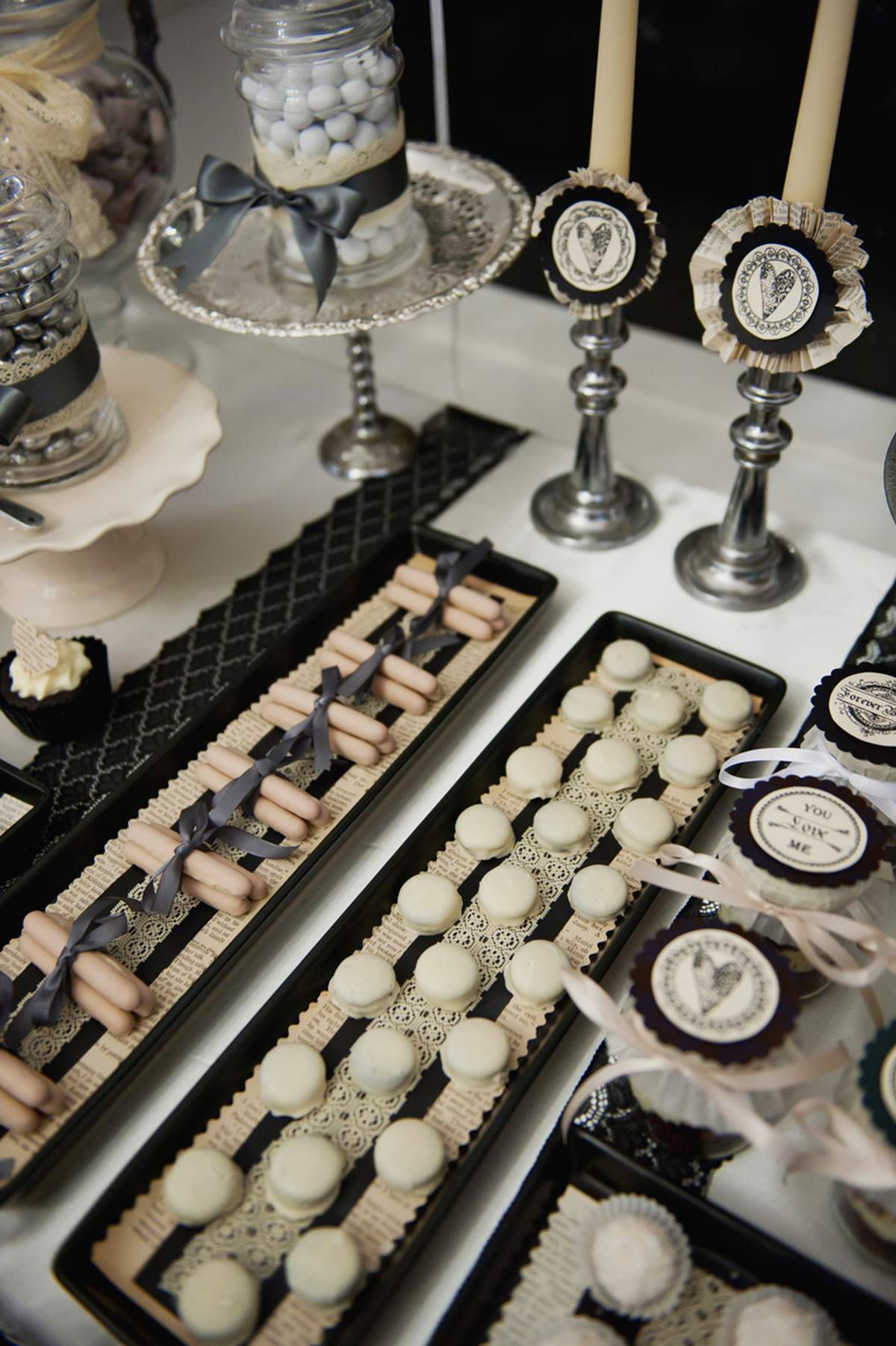 Vintage Gothic Wedding Wedding Party Ideas | Photo 1 of 34 | Catch My Party